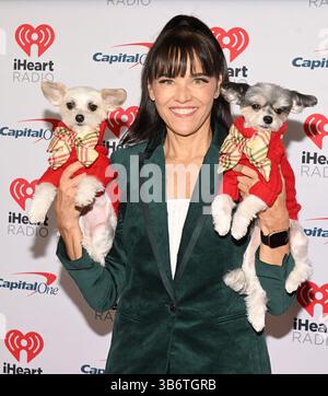Belle the Dog attends Z100's iHeartRadio Jingle Ball at Madison Square ...