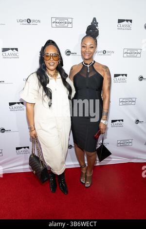 Keisha Epps and Kesha Ward attend the Atlanta Film Festival Screening ...