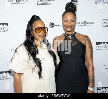Keisha Epps and Omar Epps attend the Atlanta Film Festival Screening of ...