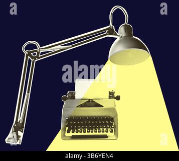 Light bulb collage element illustration vector Stock Vector Image & Art ...