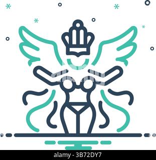 Icon for cabaret, carnival Stock Vector Image & Art - Alamy