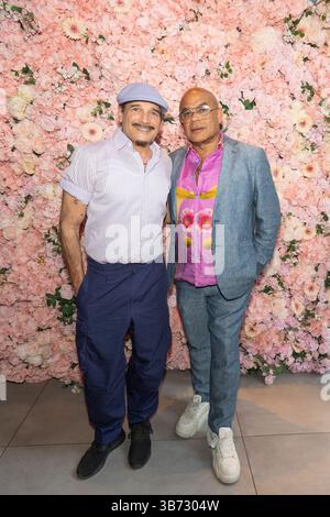 Ezequiel DelaRosa attends Gillian Hearst Birthday Celebration and ...