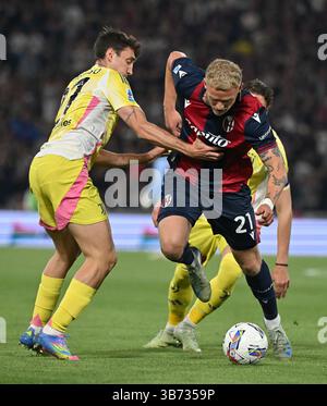 Andrea Cambiaso of Bologna during football Italy cup Match, Stadio ...
