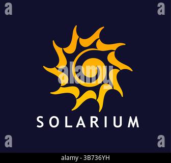 SPF sun icon. Radiant solar symbol. Protective sunscreen element ...