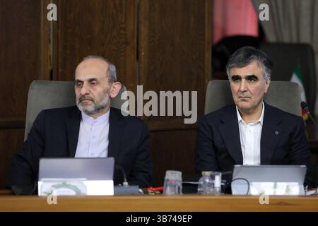 Iranian President, Masoud Pezeshkian, chairs a cabinet meeting Iranian ...