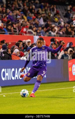 Orlando City forward Luis Muriel (9) during an MLS soccer match against ...
