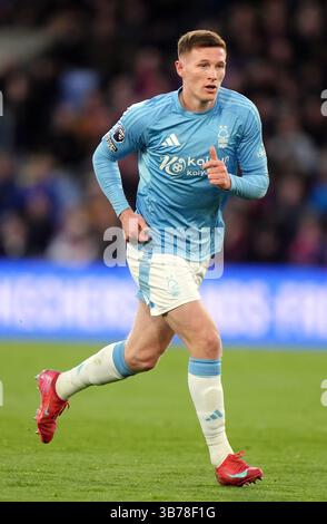 Elliot Anderson of Nottingham Forest during the Nottingham Forest FC v ...