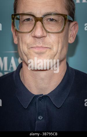 Tobias Menzies attends the world premiere of "F1 The Movie" in Times ...
