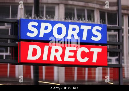 Sports Direct, Sheffield Stock Photo - Alamy