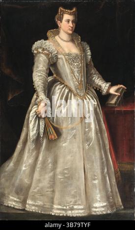 Portrait of Archduchess Eleanor of Austria (1534-1594), Duchess of ...