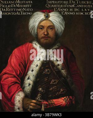 Portrait of Sultan Mustafa II (1664-1703) , um 1700. Private Collection ...