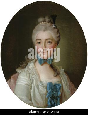 Portrait of Princess Elzbieta Izabela Lubomirska, née Countess ...