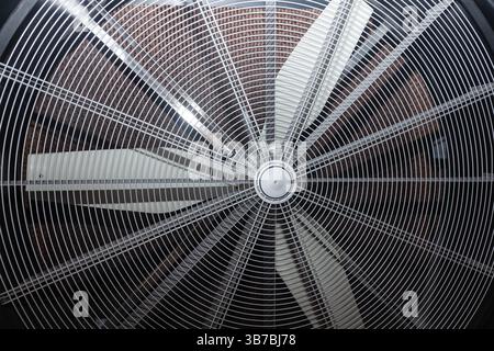 External fan of the air conditioner unit Stock Photo - Alamy