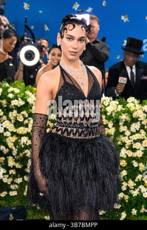 Dua Lipa attends The Metropolitan Museum of Art's Costume Institute ...