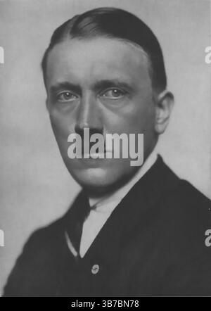 Adolf Hitler - Heinric Hoffmann Portrait - 1929 Stock Photo - Alamy
