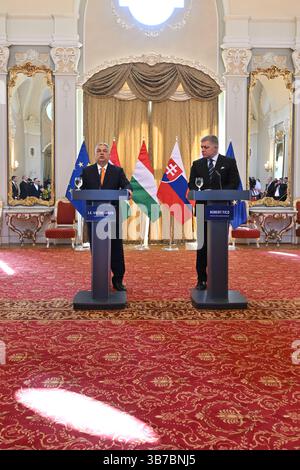 ROBERT FICO AND VIKTOR ORBAN MEETING IN BRATISLAVA Hungarian Prime ...