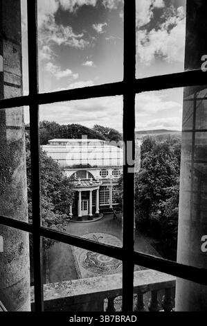 The Butterfly House from the Ashton Memorial in Williamson Park ...
