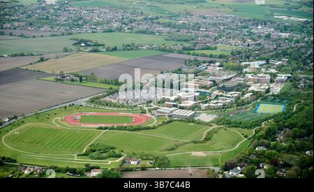 Edge Hill University, Ormskirk, north west England, shot for the air ...
