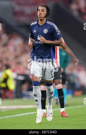Manchester United defender Leny Yoro (15) during the Manchester United ...