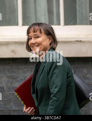 Welsh Secretary Jo Stevens arrives for a Cabinet meeting in Downing ...