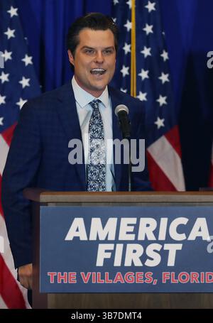 U.S. Rep. Matt Gaetz, R-Fla.,, speaks at the Conservative Political ...