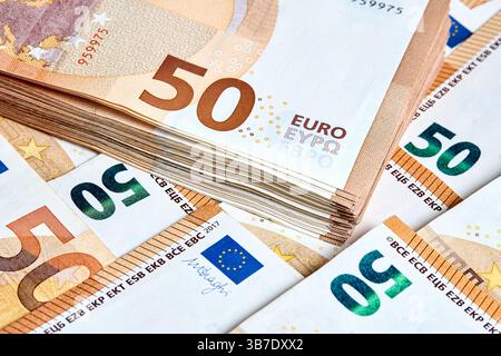 New 50 euro banknotes 2017 Stock Photo - Alamy