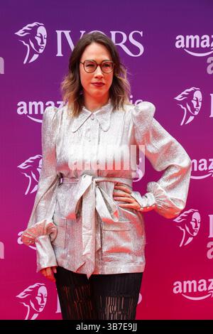 Carly Paradis attends The Ivors 2024 at the Grosvenor House Hotel in ...