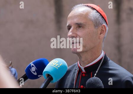 Cardinal Jean-Paul Vesco leaves St. Peter's Square after the Twelfth ...