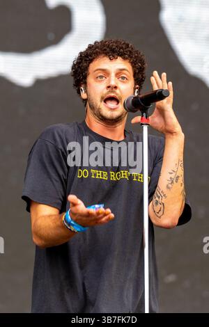 Jordan Edward Benjamin of Grandson during the Riot Fest Music Festival ...