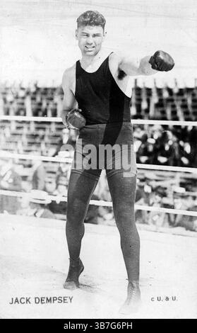 Vintage photo of boxer Jack Dempsey (1895 – 1983) – Dempsey, known as ...