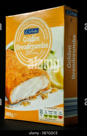 London UK, May 06 2025, Packet or Carton Of Lidl Italian Style Tomato ...