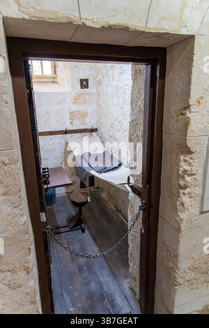 One of the old cells in Fremantle Prison, Fremantle (Walyalup ...