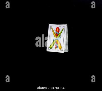 Classic Spanish Playing Cards: Traditional Game Cards Stock Photo - Alamy