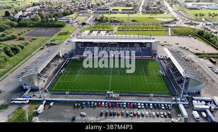 An aerial view of Falkirk Stadium. Picture date: Friday May 2, 2025 ...