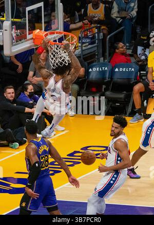 Philadelphia 76ers' Kelly Oubre Jr. plays during an NBA basketball game ...