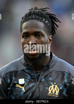 Jonathan ROWE of Marseille during the French championship Ligue 1 ...