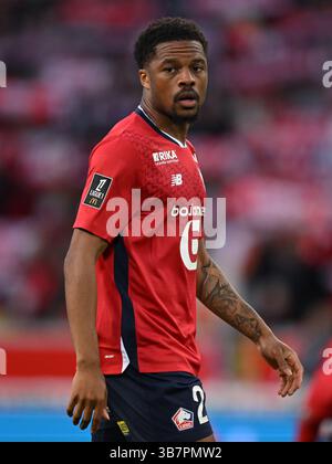LILLE - Chuba Akpom of Lille OSC during the French Ligue 1 match ...