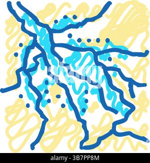 okavango delta color icon vector illustration Stock Vector Image & Art ...