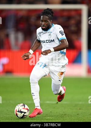 Jonathan ROWE of Marseille during the French championship Ligue 1 ...
