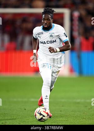 LILLE - Jonathan Rowe of Olympique de Marseille during the French Ligue ...