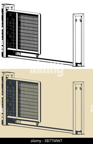 industrial security design Stock Vector Image & Art - Alamy