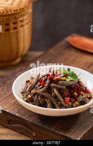 Crispy Fried Loach Stock Photo - Alamy