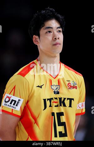 Kento Miyaura (), MAY 5, 2025 - Volleyball : 2024-25 SV.LEAGUE Men ...