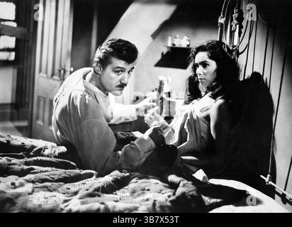 Barry Russo, Margarita Cordova, on-set of the film, "Pay Or Die ...