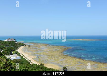 Beautyiful ocean views from Cape Chinen in Okinawa, Japan Stock Photo ...
