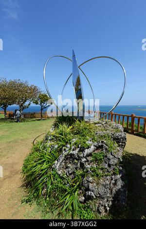 Cape Chinen viewpoint in Okinawa, Japan Stock Photo - Alamy