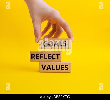 What are your goals symbol. Concept words What are your goals on wooden ...