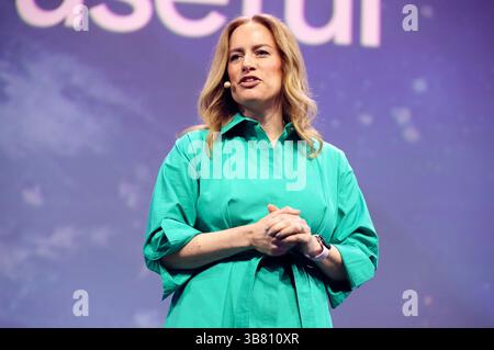 Debbie Weinstein beim OMR Festival 2025 in den Messehallen. Hamburg, 06 ...