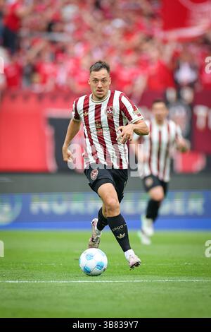 Nuremberg, Germany. 04th May, 2025. Soccer, Men, Bundesliga 2, Matchday ...