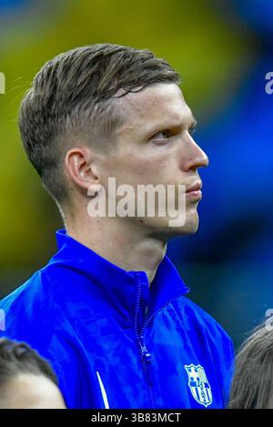 Dani Olmo (FC Barcelona) seen during the FC Barcelona’s first training ...